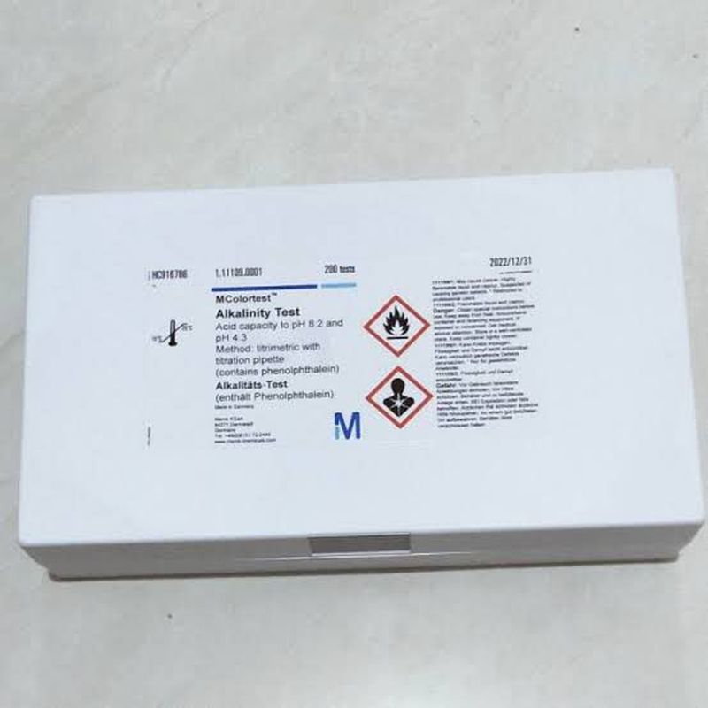 1.11109.0001 ALKALINITY TEST 200 TESTS MERCK