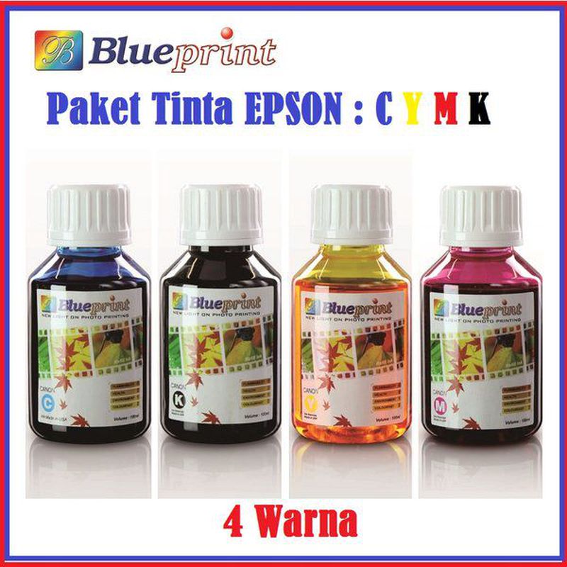 KKB TINTA PRINTER BLUEPRINT COLOUR - Biru