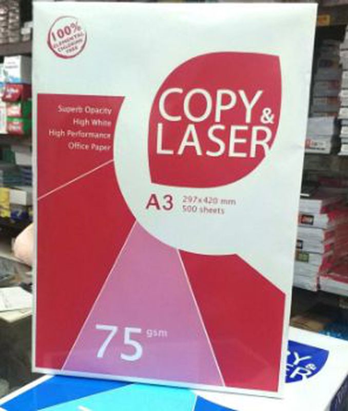 Kertas A3 Copy Laser - 75 Gram