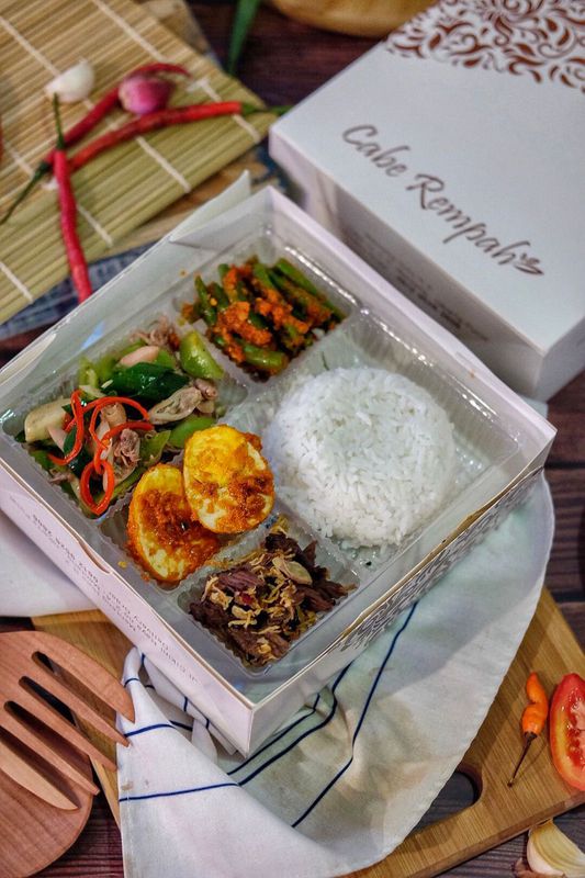 Nasi Box Cabe Rempah 6