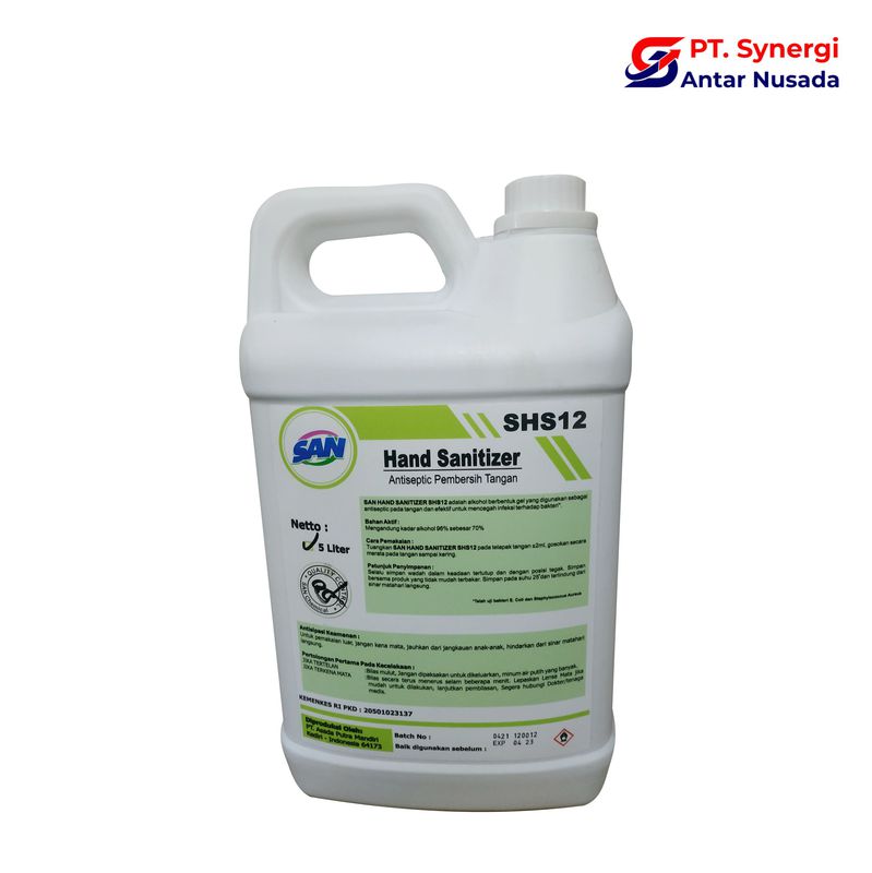 SAN Hand Sanitizer Gel 5 L
