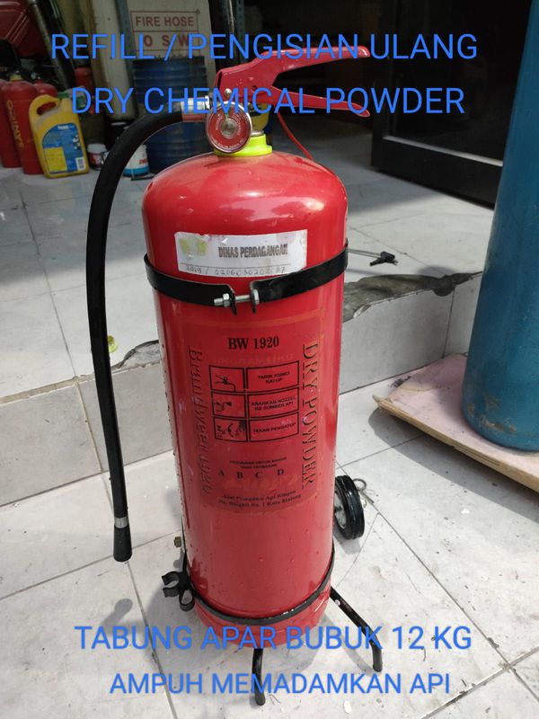 Refill / Pengisian Tabung Pemadam Kebakaran (APAR) 12 Kg