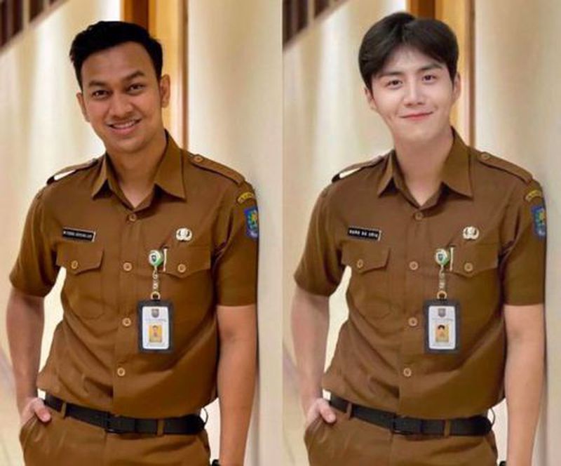 Pakaian PDH warna Khaki / warna lain