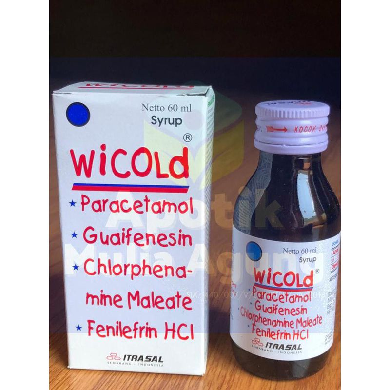 WICOLD SYRUP BOTOL 60 ML ITRASAL