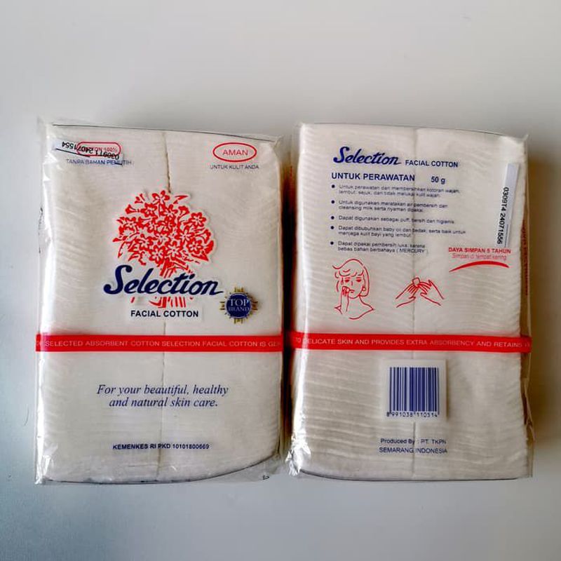 Kapas Wajah Selection 50 gr