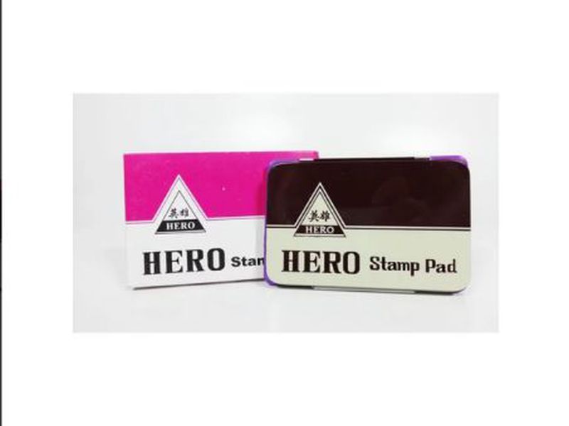 Stamp pad / Bak stempel BESAR+tinta / Stamp pad+tinta / bantalan ...