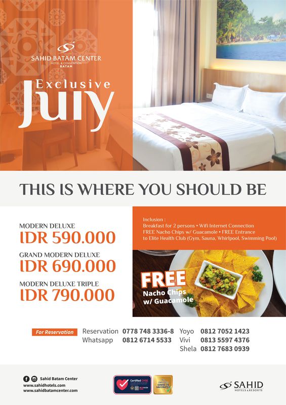 Room Promo (Exclusive July)
