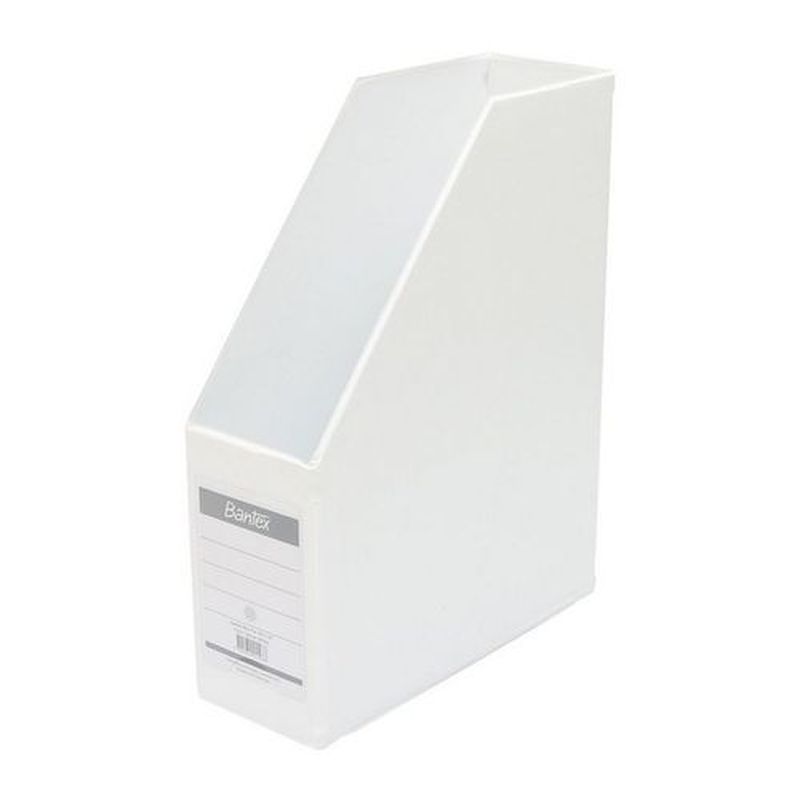 Box File BANTEX Kapasitas 10 cm F4 Bahan Plastik Board Putih 401107