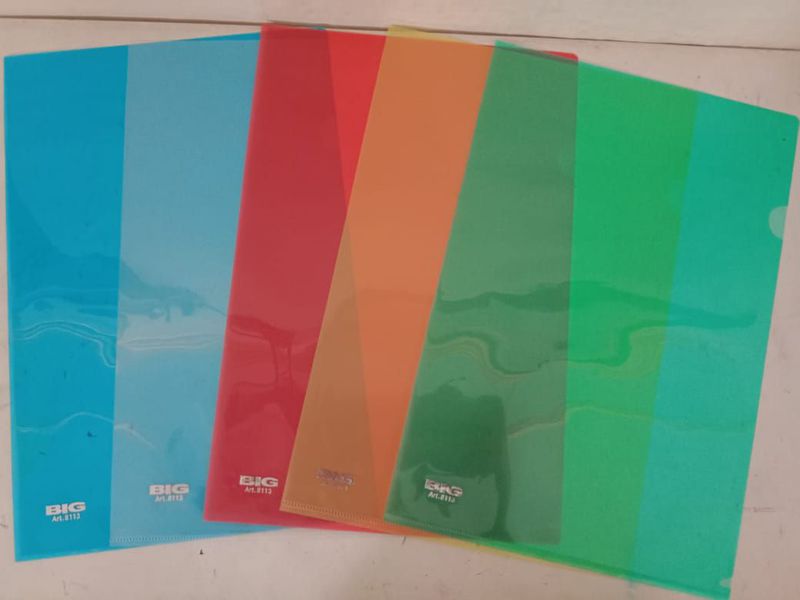 Stopmap Plastik -L- Folio - Hijau