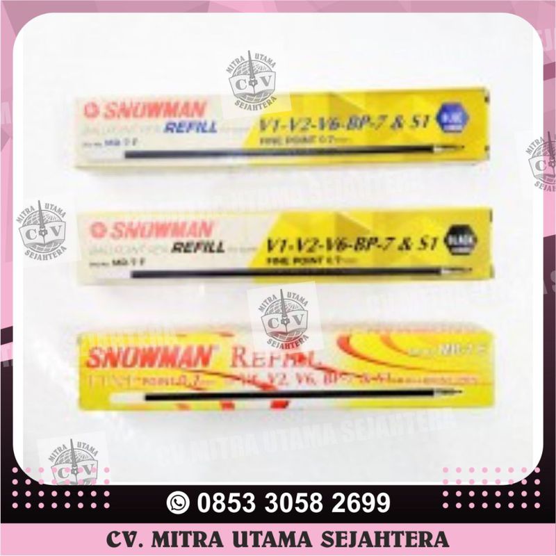 Isi Pen Snowman V1/V2/V6/BP-7