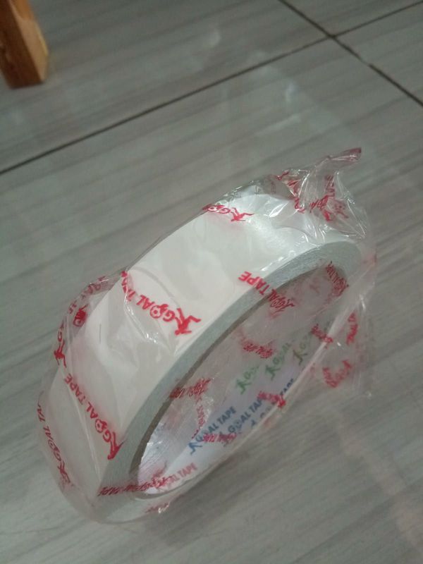 DOUBLE TAPE PUTIH SEDANG