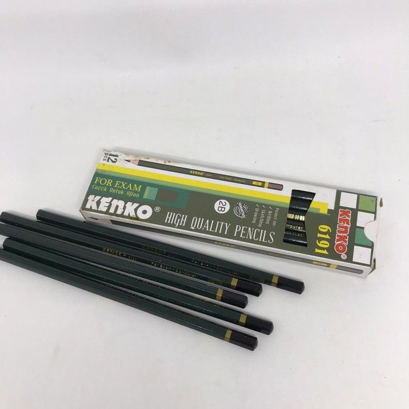 Pencil 2B Kenko Per Dus (Isi 12 Buah)