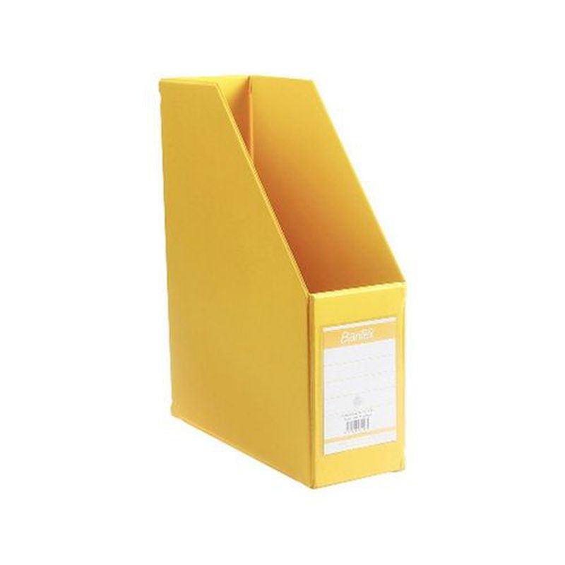 Box File BANTEX Kapasitas 10 cm F4 Bahan Plastik Board Lemon 401126
