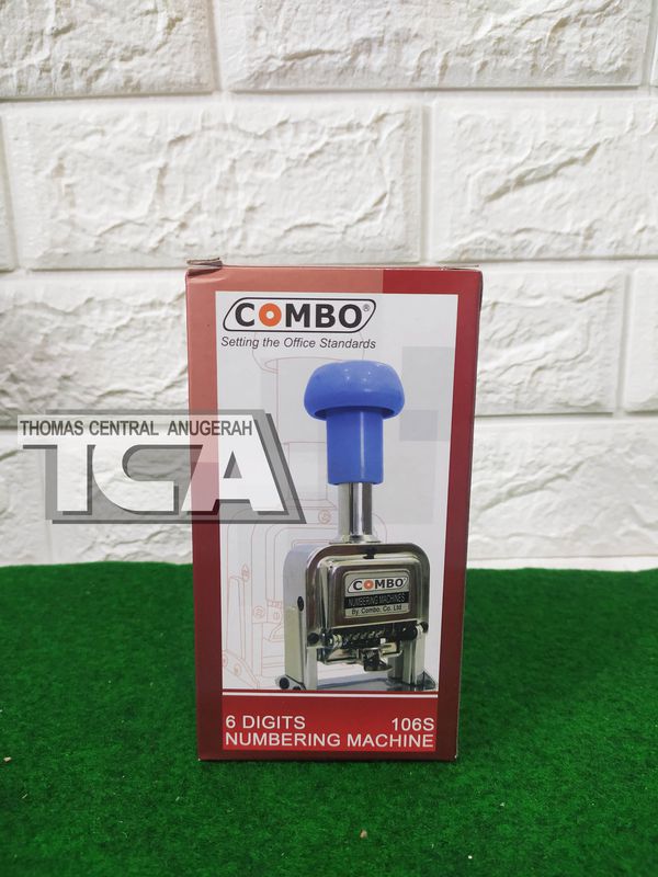 Numbering Machine 6 Digits 106s Merek Combo