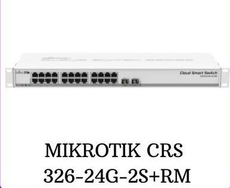 MikroTik CRS 326 24G 2S+ RM CRS326-24G-2S+RM