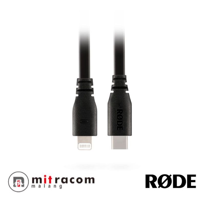 RODE SC19 USB-C to Lightning Accessory Cable (straight)