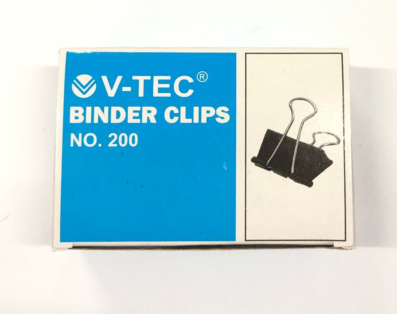 V-TEC BINDER CLIP 200