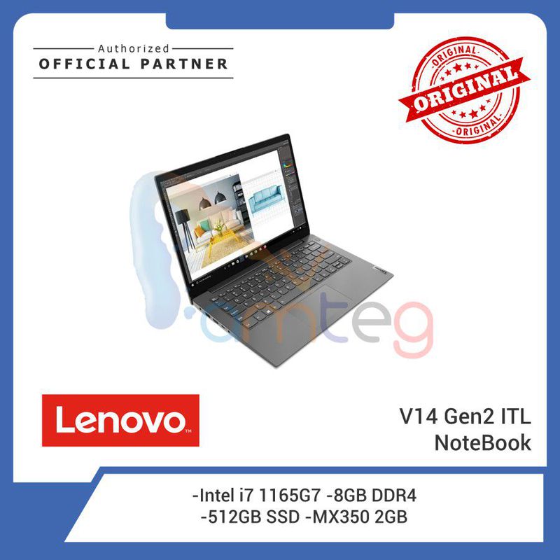 LENOVO Laptop V14 ITL / Intel Core i7 / 8GB RAM / 512GB SSD / Win 10 ...