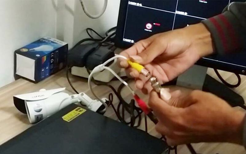Instalasi CCTV Lengkap Dengan Kabel lan cat 6, kabel hdmi, perbaikan TV Monitor dan Setting