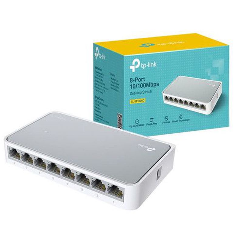 Switch Hub TP-Link TL-SF1008D 8-Port 10/100Mbps Desktop