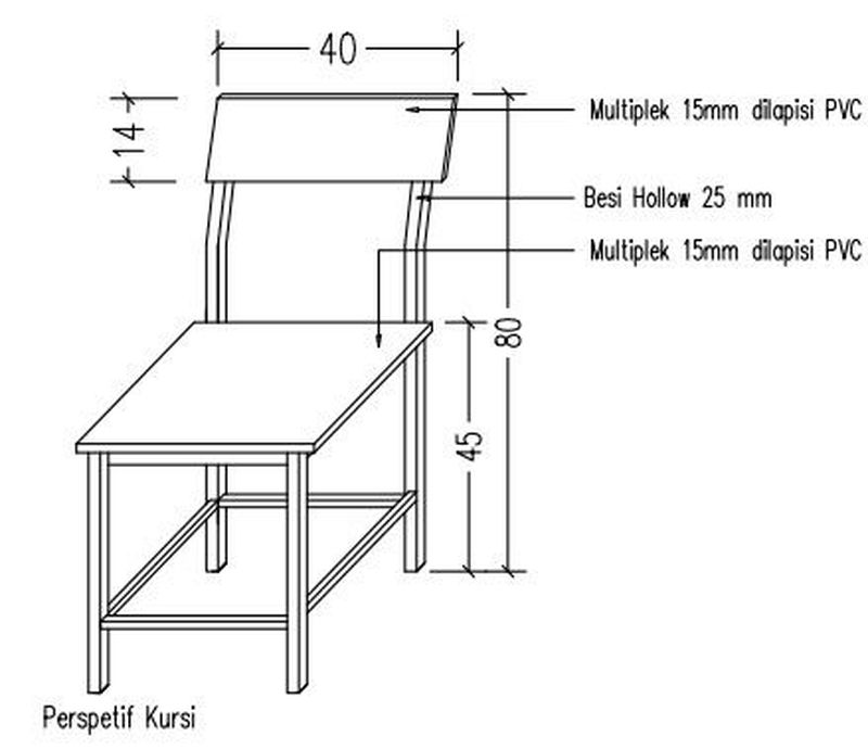 Kursi Siswa Lab.Bahasa