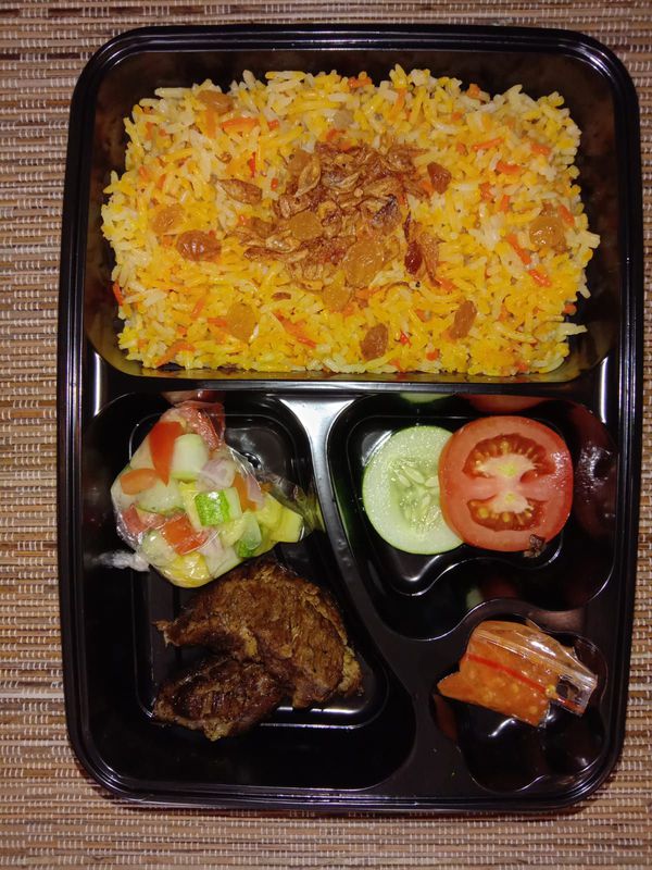 Nasi Box - Paket Nasi Mandi Daging