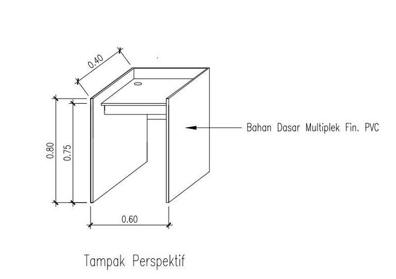 Meja Siswa Lab. Bahasa