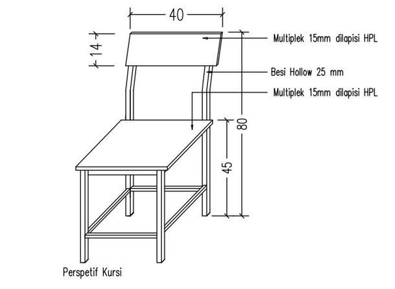 Kursi Siswa Lab.Komputer