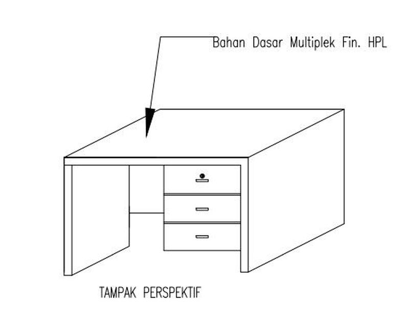 Meja Guru Lab.Komputer