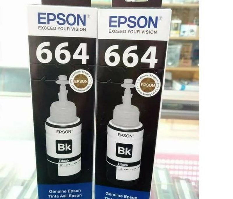 tinta suntik printer epson hitam 65 ml
