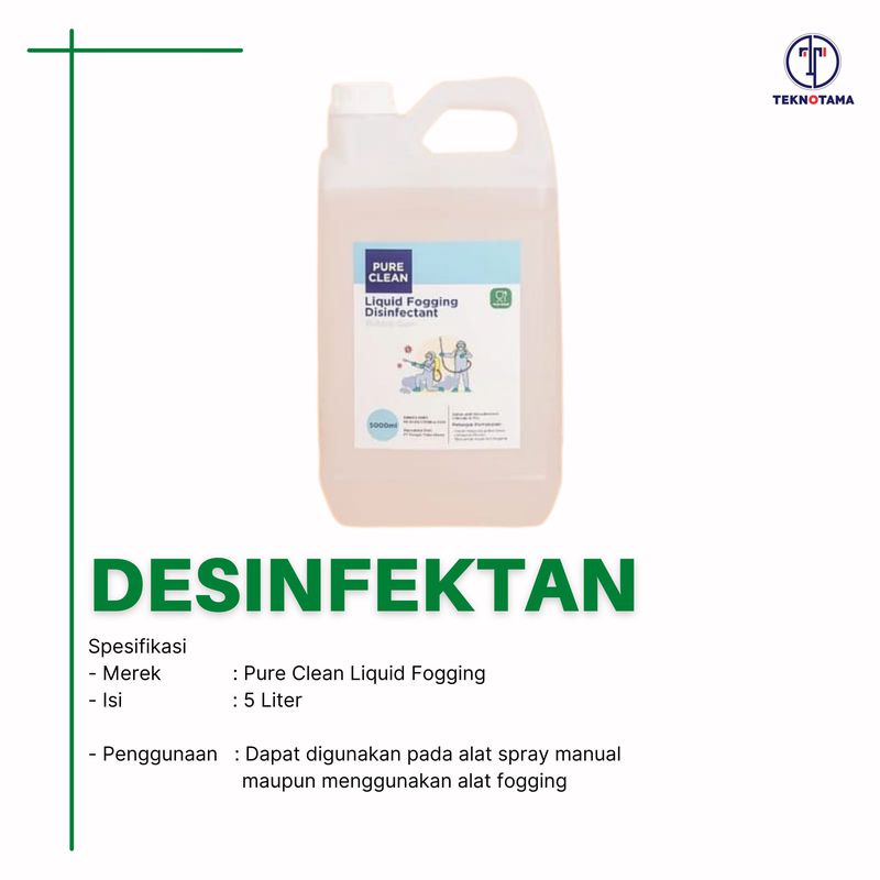 Fogging Liquid Desinfektan Pure Clean 5 Liter