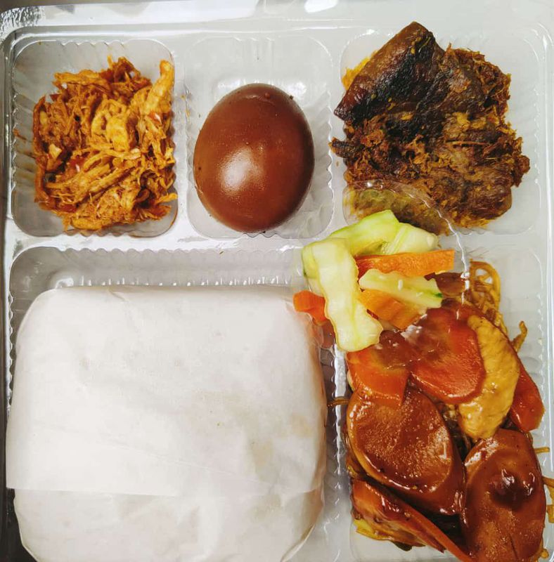 Nasi Box - Daging & Ayam