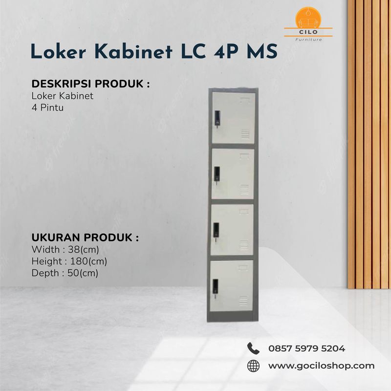 Filling Cabinet LC 4P MS