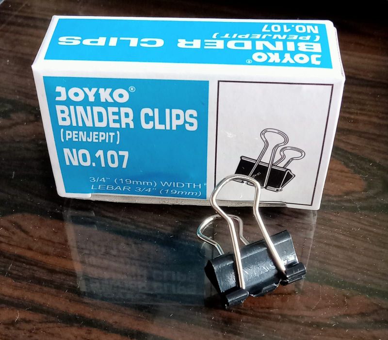 Binder Clips 107 (kotak kecil)