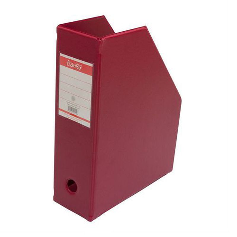 Box File BANTEX Kapasitas 10 cm F4 Bahan Plastik Board Maroon 401114