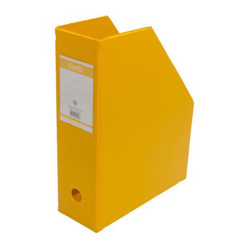 Box File BANTEX Kapasitas 10 cm F4 Bahan Plastik Board Yellow 401106
