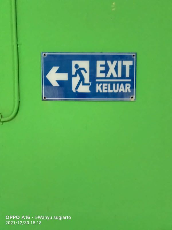 Rambu Petunjuk Arah Keluar