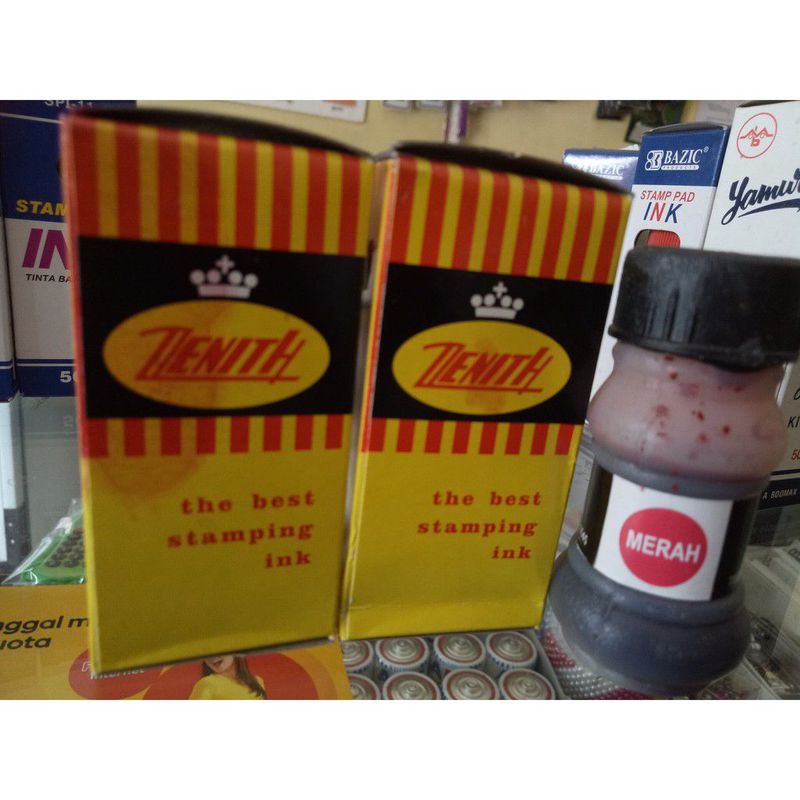 Tinta cap Ungu - Merah