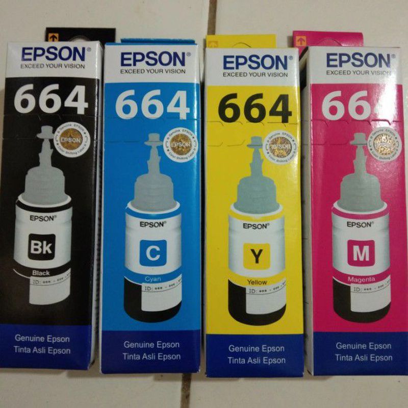 Tinta Epson 664 - Biru