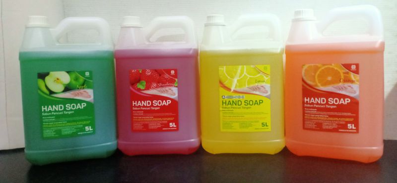 Hand Soap 5 L Sabun Pencuci Tangan Anti Bacterial Kemenkes RI PKD ...