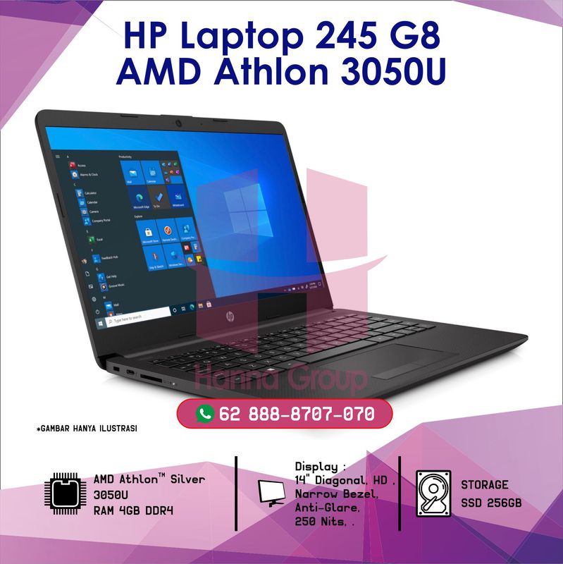 HP 245 G8 (61G55PA)