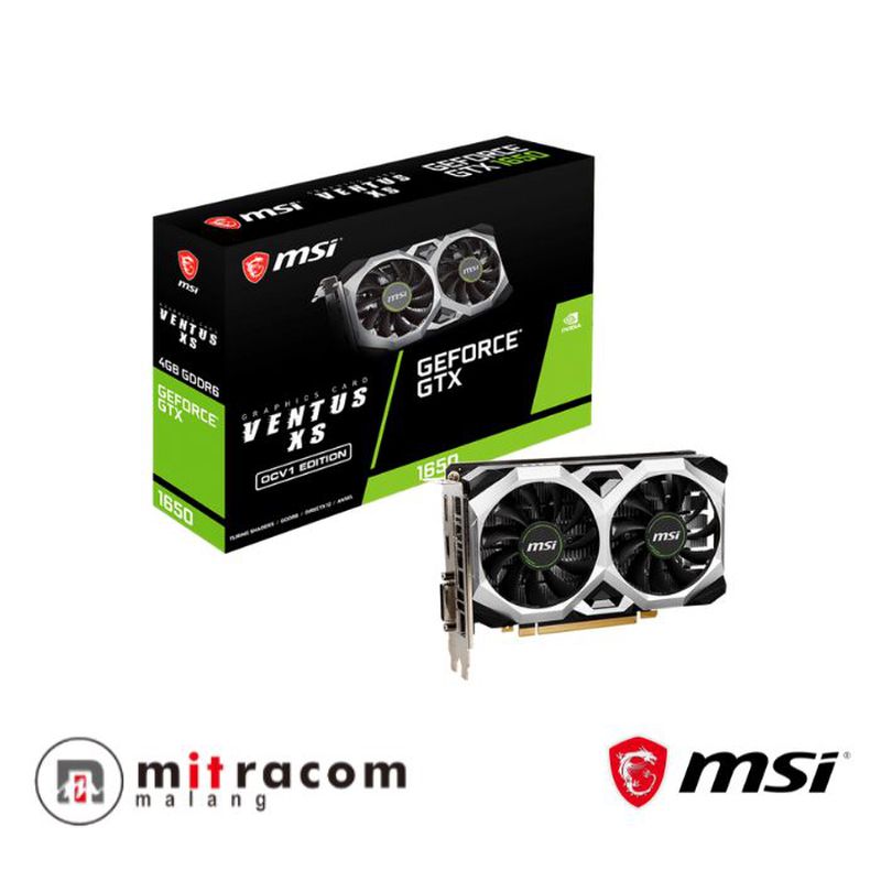 MSI VGA GTX 1650 D6 VENTUS XS OCV1