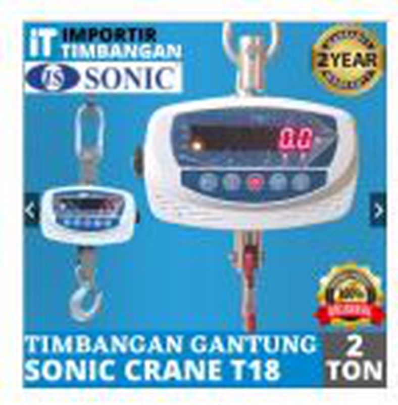 Timbangan gantung digital SONIC T18 2Ton