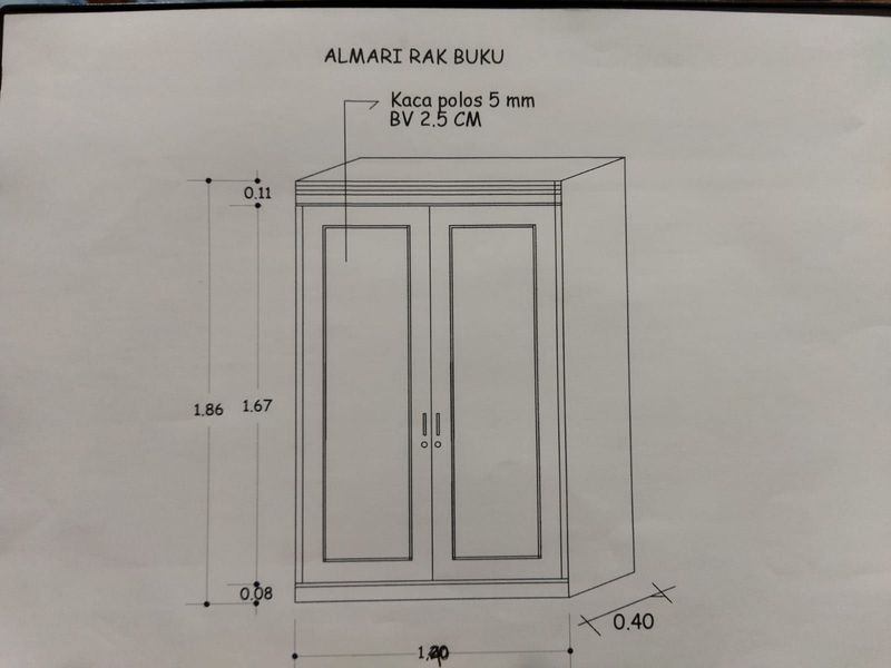 ALMARI DAN RAK BUKU