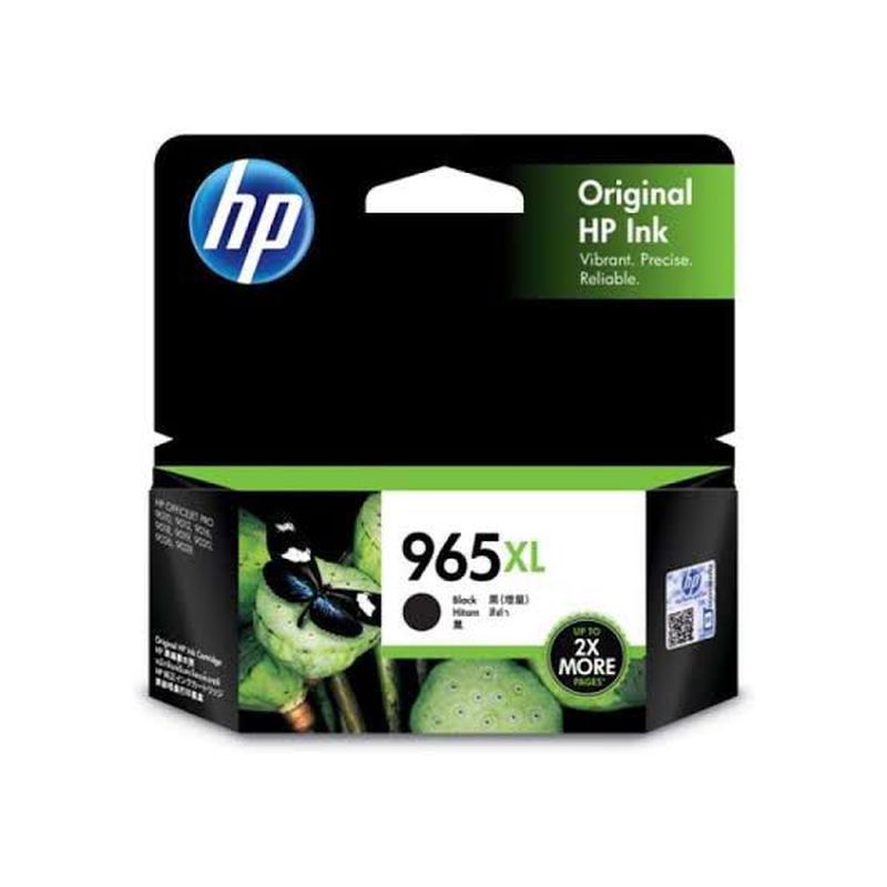 TINTA HP 965XL INK CARTRIDGE BLACK ORIGINAL