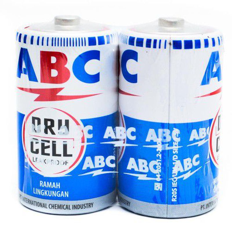 Battery/Baterai ABC Besar size D(2 pcs)