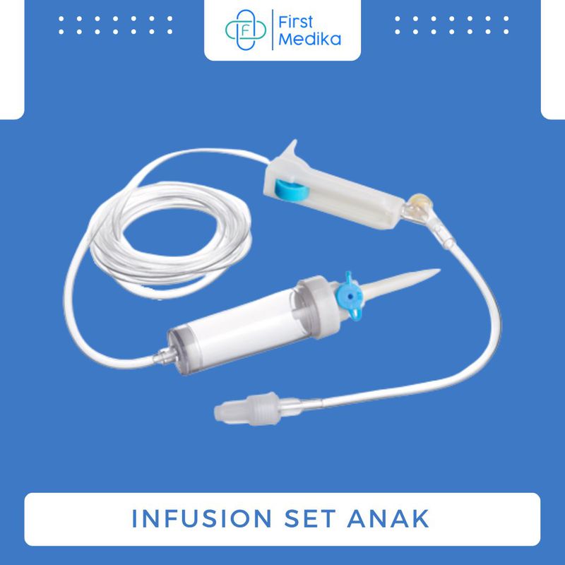 Infusion Set Y Port Luer Lock Child Fesco / Selang Infus Anak Box isi 50's