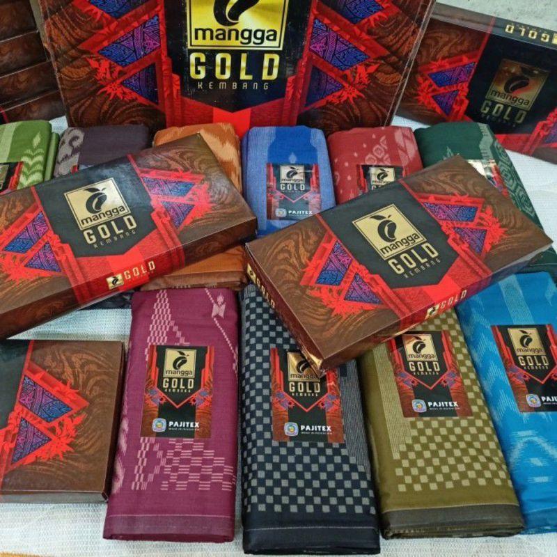 Sarung Mangga Gold Kembang Asli/Ori PAJITEX IND - XL