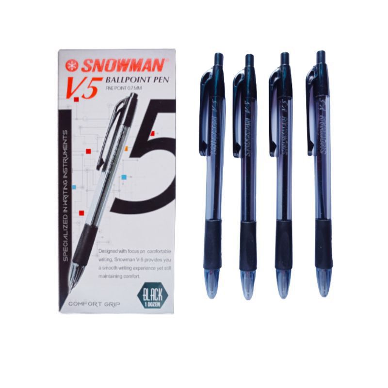 ballpoint Snowman V5