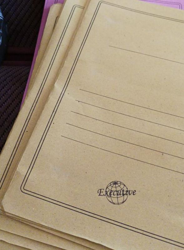 stopmap folio executive - Kuning